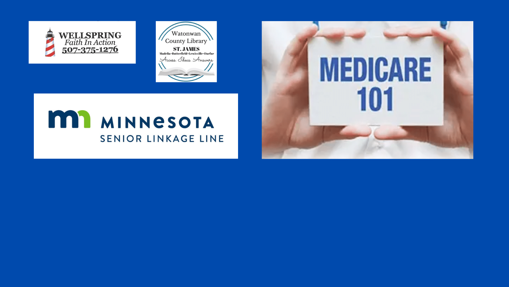 Lunch & Learn: Medicare 101 – St. James Library